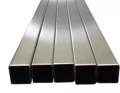China ASTM A554 SS304 Mirror Polished 100*100*5*6000mm Industrial Stainless steel square tube for sale