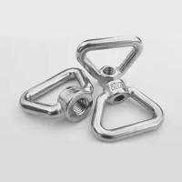 China Triple Thimble Carbon Steel Din583 Oval Eye Ring Nut for sale