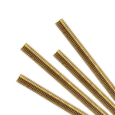 China Structural ASTM A193 M6 M8 M12 Din975 Copper Threaded Rod for sale