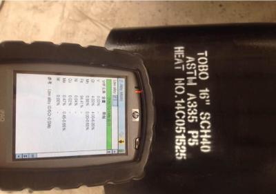 China Customized 16 Inch SCH40 ASTM A335 Seamless Steel Pipe for sale