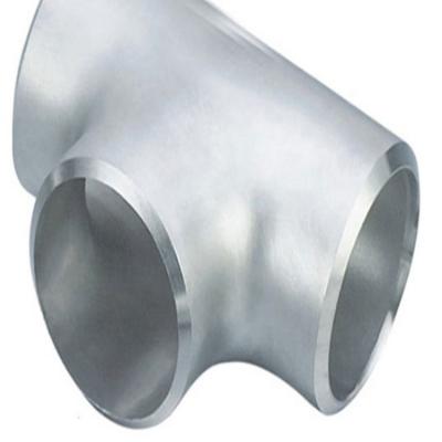 China 3''X2'' SCH80 Alloy 188 Steel Pipe Fittings Type Customized Color Reducing Tee  ANSI B 16.9 for sale