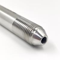 China Pipe Fifttings Stainless Steel Male Thread ss 304 Hex Nipple 1/8 NPT to BSP Flared Swage Fittings Nipple for sale