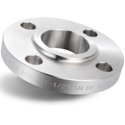 China ASTM Carbon Steel A105 Butt Raised Face Class 150Lbs Flange for sale