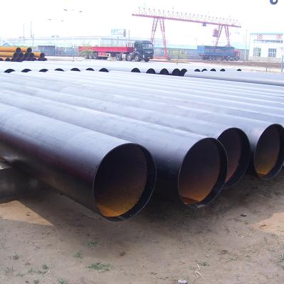 China API 5L X65 X70  LSAW Coated Carbon Steel Pipe 12 Meter 5mm -50mm Thickness for sale