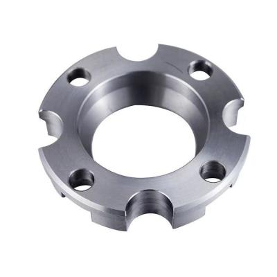 China Manufacturers Direct 304 Stainless Steel Internal Thread Mouth Flat Welding Flange To Figure Custom High Precision for sale