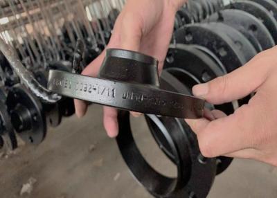China Weld Neck Flange Std Asme B16.47a Carbon Steel Astm A105 Raised Face S32750 Duplex Steel Neck Flange for sale