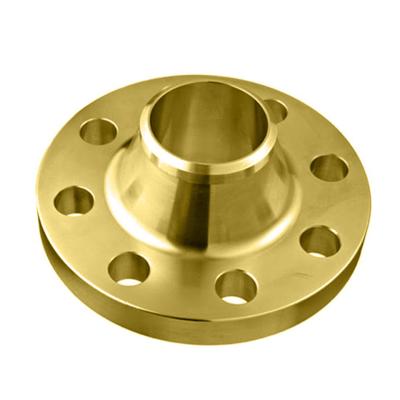 China ASTM B16.5 CUNI 90 / 10 C70600 Weld Neck 600 CLASS RF Neck Steel Pipe Flange for sale