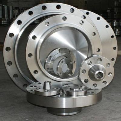 China Standard Carbon Steel Flat Welding Flange SS With Neck Butt Welding Forging Alloy for sale