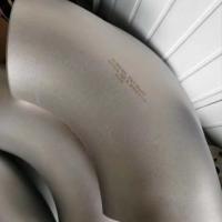 China Standard 254MO F44 A403 WPS31254 90 Deg Elbow Duplex Stainless Steel Butt Welding Pipe Fitting for sale