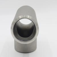 China 8 Inch SCH40 BW Seamless ASME B16.9 Gr.WP A815 S32205 Equal Tee for sale