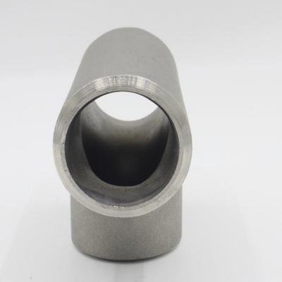China 8 Inch SCH40 BW Seamless ASME B16.9 Gr.WP A815 S32205 Equal Tee for sale