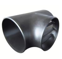 China ASME B16.5 A234 WPB ASTM A815 GR S32750 SUPER DUPLEX STAINLESS STEEL PIPE BARRED TEE for sale