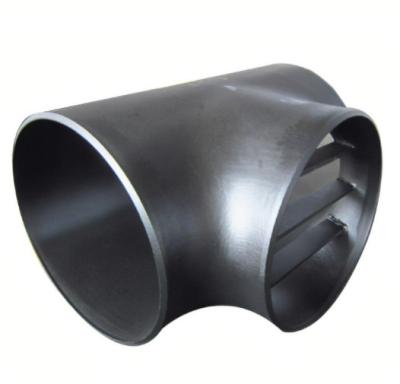 China ASME B16.5 A234 WPB ASTM A815 GR S32750 SUPER DUPLEX STAINLESS STEEL PIPE BARRED TEE for sale