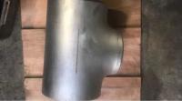 China ASTM B16.9 A403 WP316L SCH160 SUPER DUPLEX S32705 PIPE BARRED TEE for sale