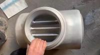 China DN 200 mm,  TEE BARRED , SCH80S, SMLS, DUPLEX SS, ASTM A815-UNS S31803, BW, ASME B16.9 for sale