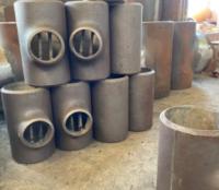 China ASME/ANSI B16.9 Butt Welding Barred Tee  OD 4