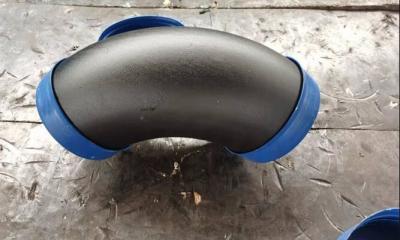 China Seamless Butt Welding  90° Length Radius Elbow  ASTM C70600 1/2”STD for sale