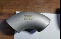 China Seamless Butt Welding  90° Length Radius Elbow  2”SCH-XS   ASTM A815 UNS S31803 for sale