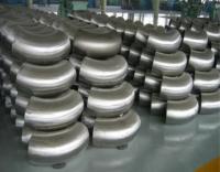 China Seamless Butt Welding  90° Length Radius Elbow  2”SCH-80   ASTM A815 UNS S31803 for sale