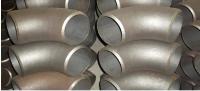 China Seamless Butt Welding  90° Length Radius Elbow  4”SCH-40 ASTM A815 UNS S31803 for sale