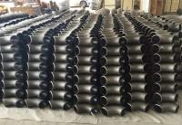 China Seamless Butt Welding  90° Length Radius Elbow  4”SCH-STD ASTM A815 UNS S31803 for sale