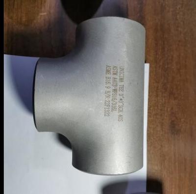 China Seamless Butt Welding Straight Tee  3”* 3”  SCH-XS ASTM A403-WP316/316L ASME B16.9 for sale