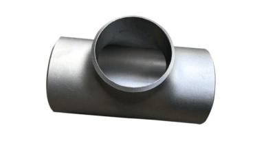 China Seamless Butt Welding Straight Tee  22”*22”  SCH-20 Alloy 400  ASTM/UNS N04400 for sale