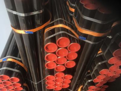 China Black Painting SRL 25 Feet ASME SA106 3PP Welded Steel Pipe for sale