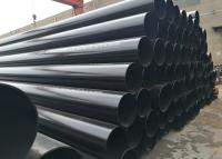 China Round ISO 21809 DIN 30670 AWWA C213 ERW Black Steel Pipe for sale