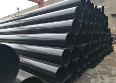 China Round ISO 21809 DIN 30670 AWWA C213 ERW Black Steel Pipe for sale