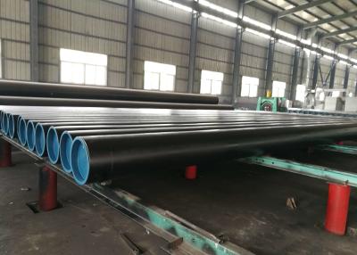 China AWWA C210 AWWA C213 S275 ERW Black Welded Steel Pipe for sale
