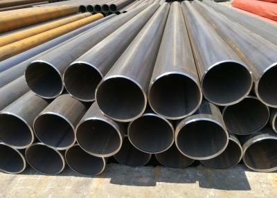 China AWWA C213 EN10210 EN10219 S235J2H ERW Black Steel Pipe for sale