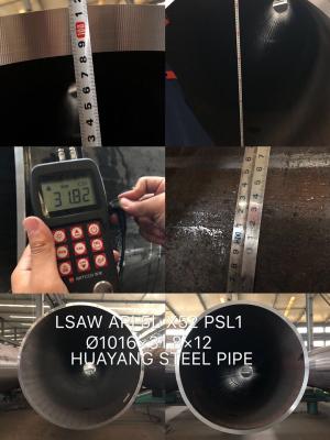 China Construction S355JRH S275JR 3PE Electric Fusion Welded Pipe for sale