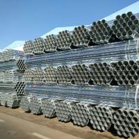 China Construction Field BS1387 HFW Galvanised Carbon Steel Pipe for sale
