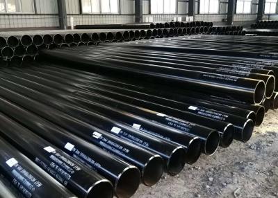 China Brush Paint Oil Transmission Ground Erw Steel Tubes OD219MM for sale