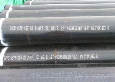 China EN 10219 S355J0 Welded Steel Pipe FBE Inside for sale
