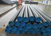 China Round carbon black steel pipe Api 5l  Gr B Erw Steel Pipe for sale