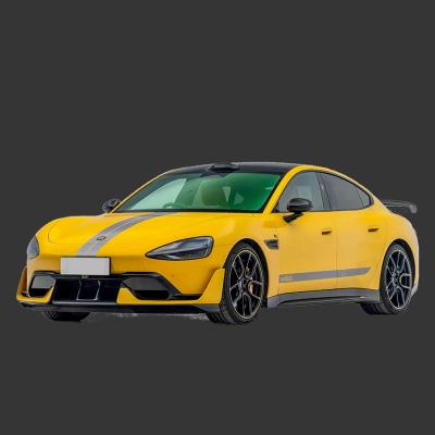 China For Sale Xiaomi SU7 Ultra 2025 High-Performance Tire 1.7㎡ Carbon Fiber Electric Lightning Yellow Sedan for sale