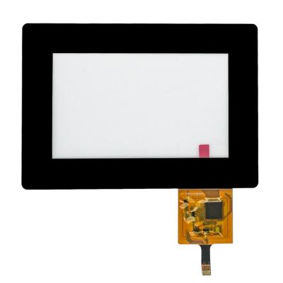 China 5 Inch Projected Capacitive Touch Screen Panel TFT PCAP IIC USB Interface for sale