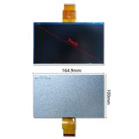 China Military 7 Inch LCD Monitor 800x480 High Resolution Display Module MIL-STD-810 for sale