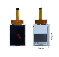 China 2.8 Inch TFT LCD Display Wide Temperature -20C to 70C MCU 18 Interface Industrial Touchscreen for sale