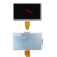 China 7 Inch Display Module 500 Nits IPS TFT LCD Display MIPI 1024x600 Resolution for sale
