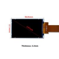 China 3.97 Inch Custom TFT Display Portable 480*800 TFT LCD IPS Display for sale