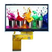 China 4.3 Inch 480x272 TN TFT LCD Module Wide Temperature -20 to 70C RGB Interface 350cd/m2 for sale