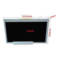 China 4.3 Inch Industrial TFT Display Wide Temperature IPS TFT Display Module for sale