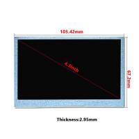 China 4.3 Inch TFT In Plane Switching LCD Display  With RGB Interface for sale