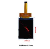 China 3.5 Inch Medical LCD Display Panel TFT High Brightness MCU 24 Interface for sale