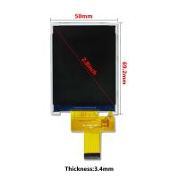 China 2.8 Inch TFT LCD Module TN Custom LCD Display High Brightness for sale