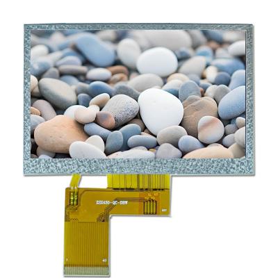 China 4.3 Inch Military TFT LCD Display 350 Nits RGB 40 Interface Wide Temp -20 to 70C for sale