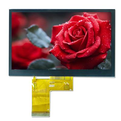 China 5.0 Inch Industrial TFT LCD Display 500 Nits High Brightness RGB 480x272 for sale